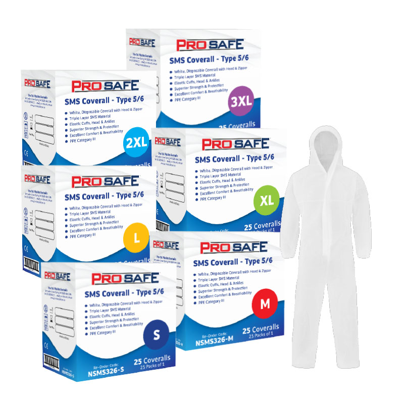 ProSafe SMS Coverall Type 5/6 | Austar Packaging